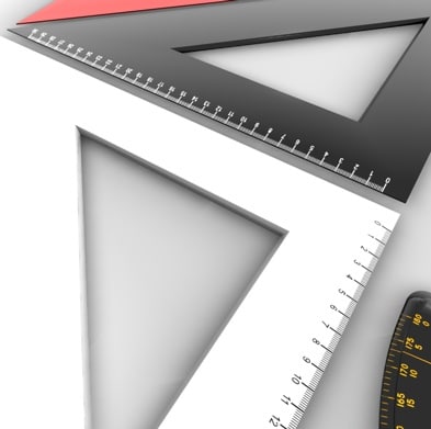 3d geometry tools rulers triangles