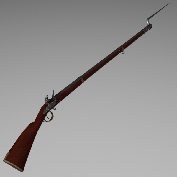 3d musket model