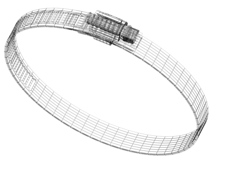 3d model clamp collars serflex