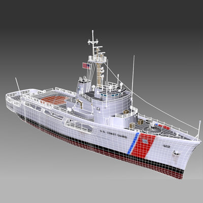 3d model coast guard wmec 210