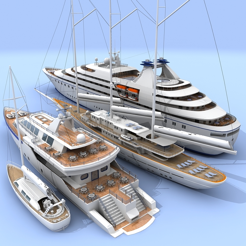 3ds max boat cruise ship