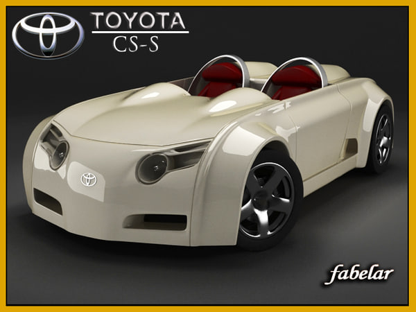 modelo 3d Toyota CS&S - TurboSquid 323128
