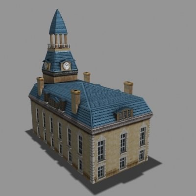 3d city hall