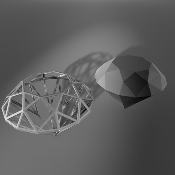 3d model gem diamonds gemstones