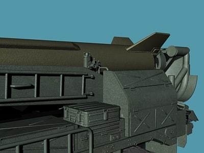 scud scud-b ss-1c 3d model