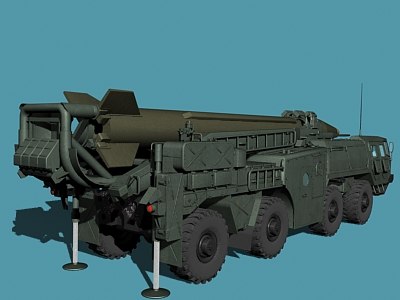 scud scud-b ss-1c 3d model