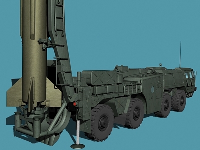 scud scud-b ss-1c 3d model