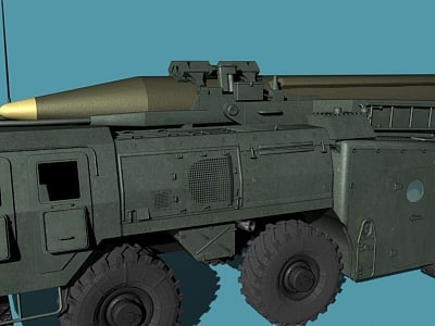 scud scud-b ss-1c 3d model