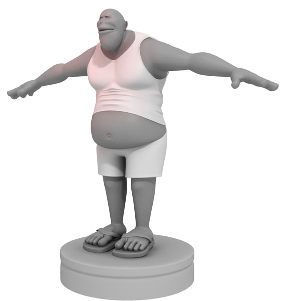 Characters Fat 3D Models for Download | TurboSquid