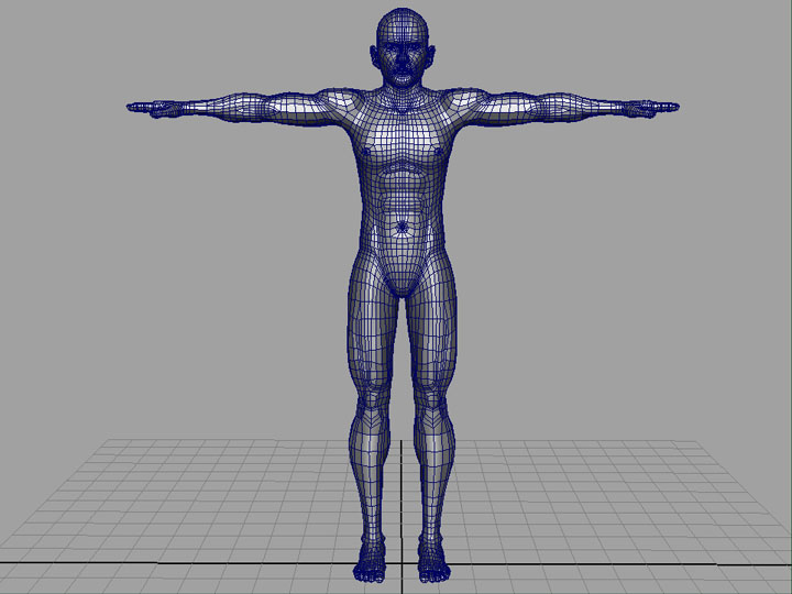 maya human characters male