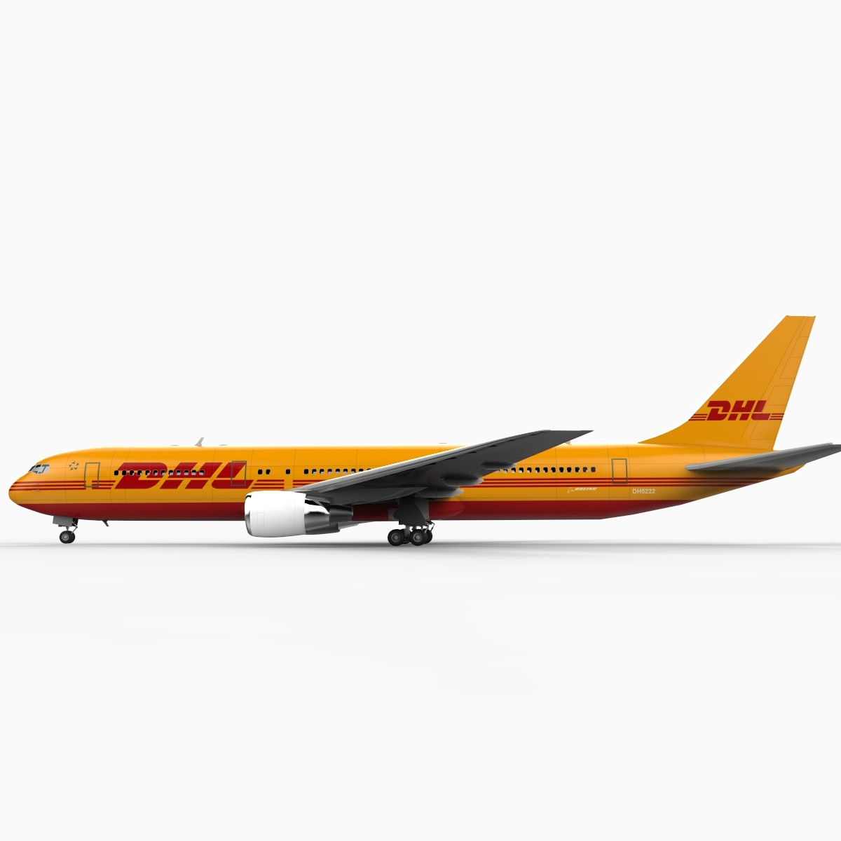 767-300 dhl c4d