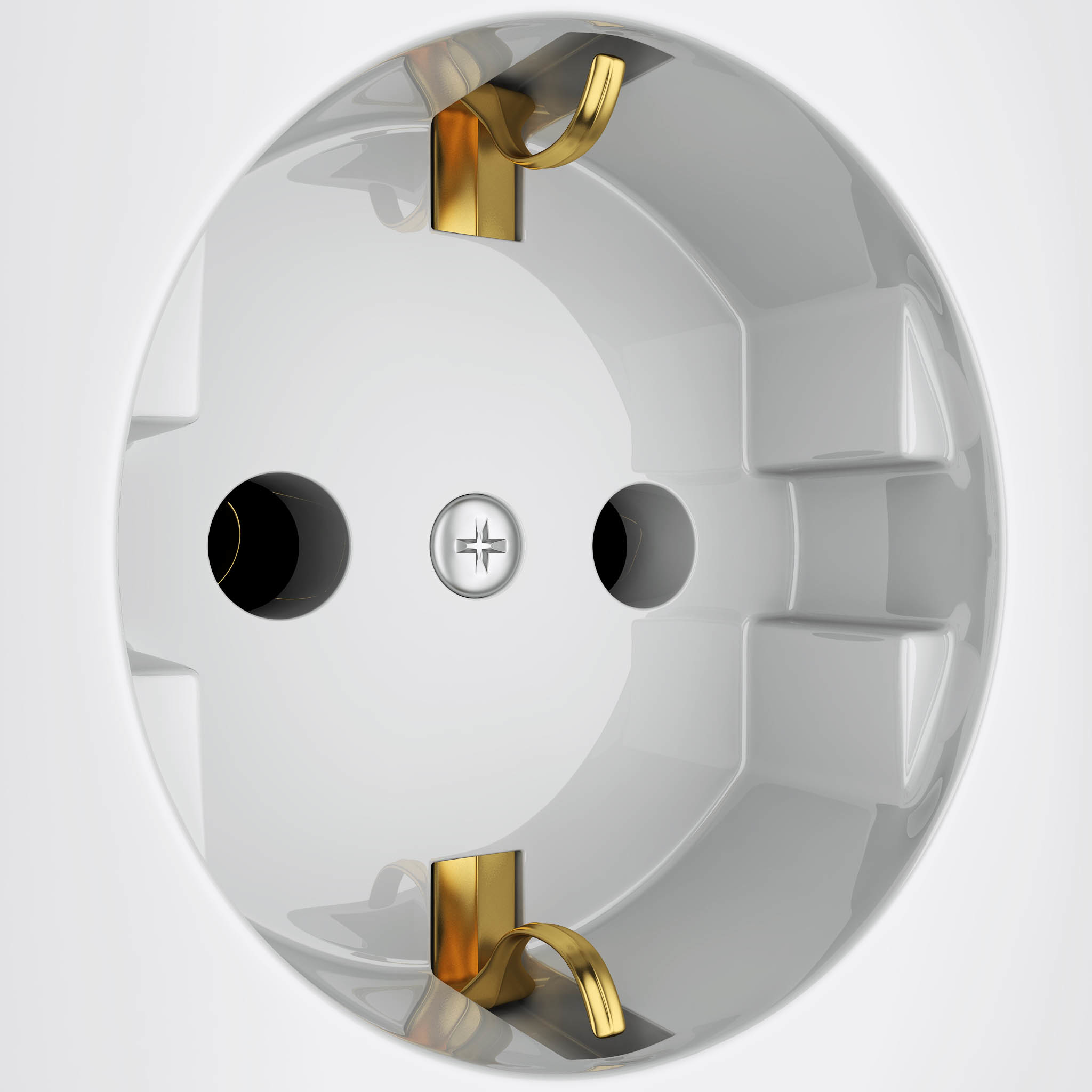 3d power socket model