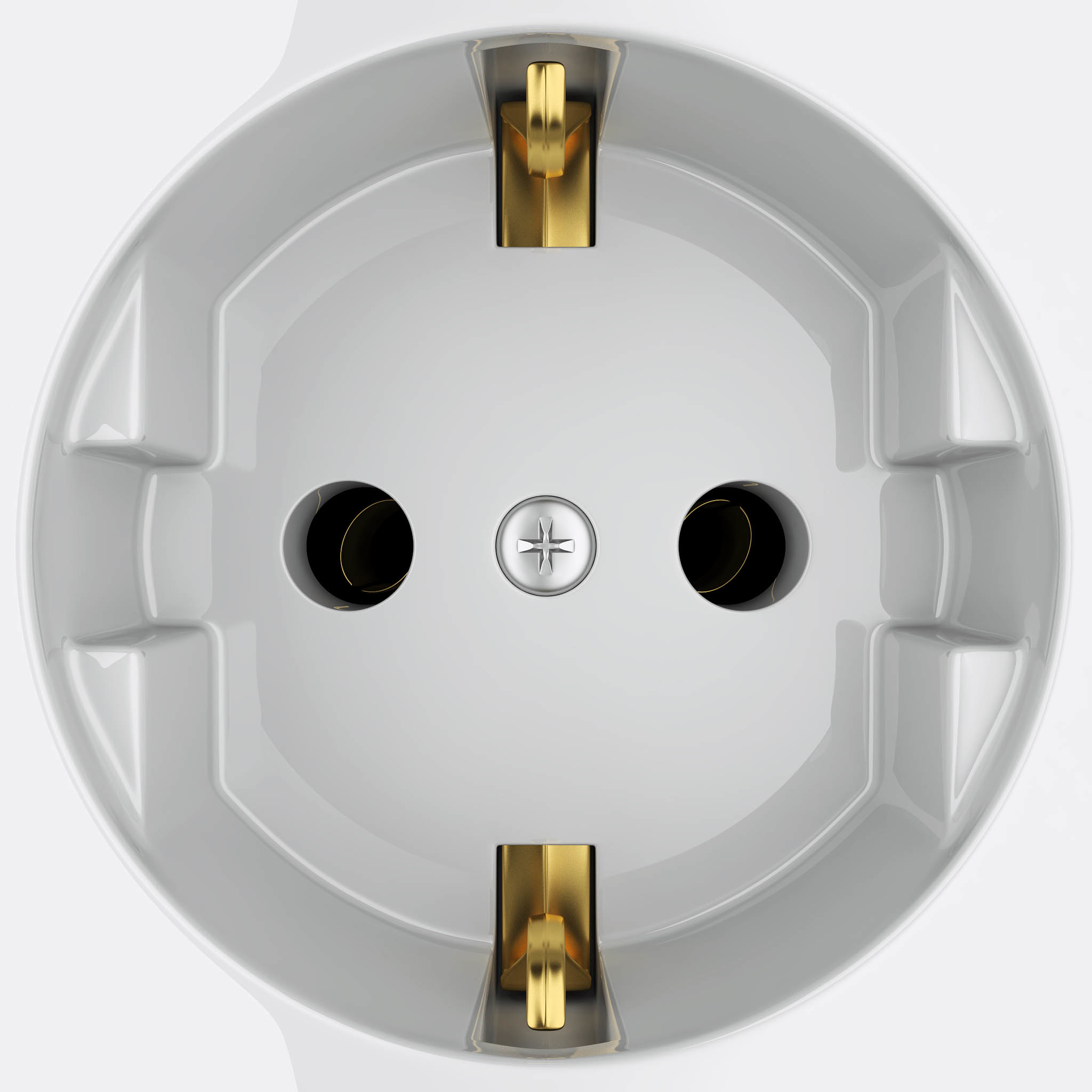 3d power socket model