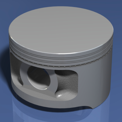 3d piston head