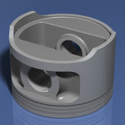 3d piston head