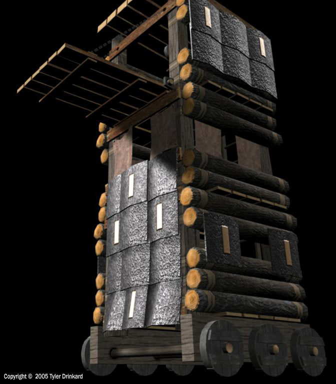 3d siege tower