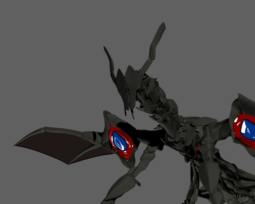 free max model escaflowne dragon