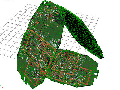 generic circuit board 3d model