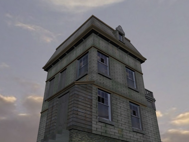 old victorian home 3d model