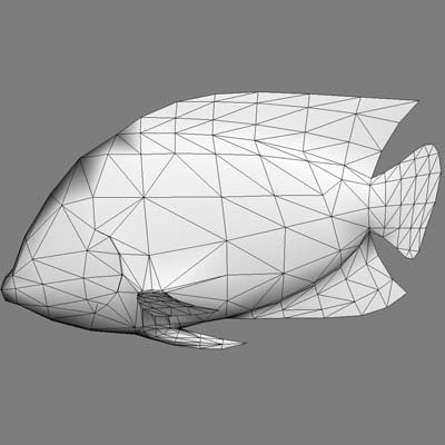 3ds max tropical fish 2