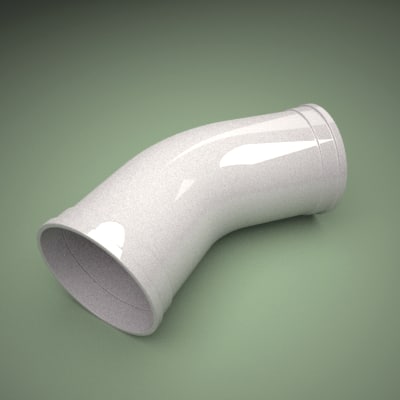 pvc pipe 3d 3ds