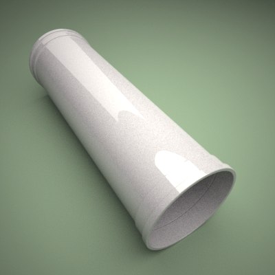 pvc pipe 3d 3ds