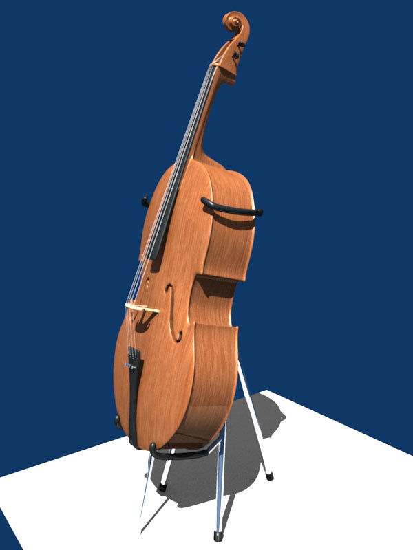 cello stand obj