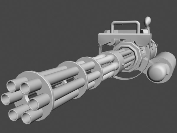 blender gun minigun