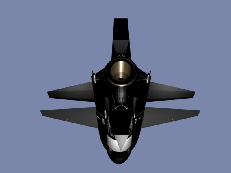 free x 15 x-15 3d model