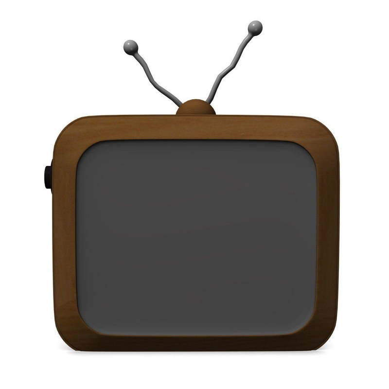 3d tv televison cartoon