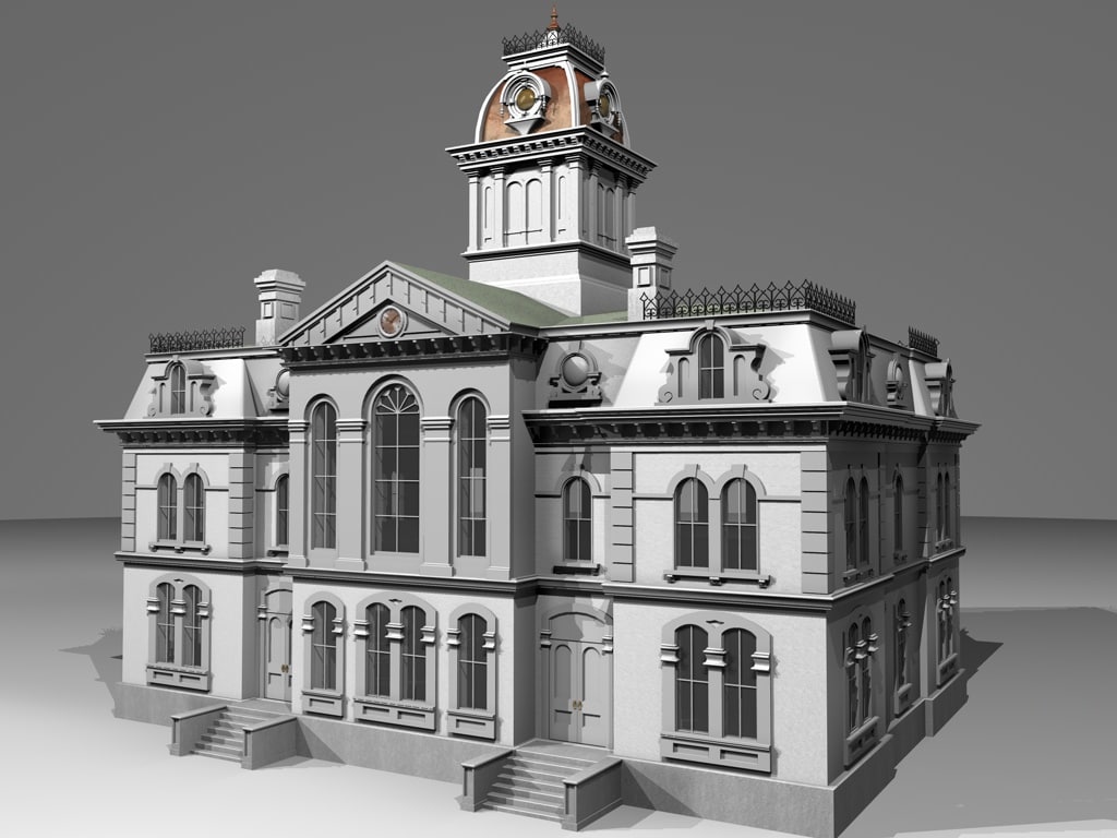 Courthouse 3D Models for Download | TurboSquid