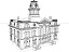 3d model victorian courthouse
