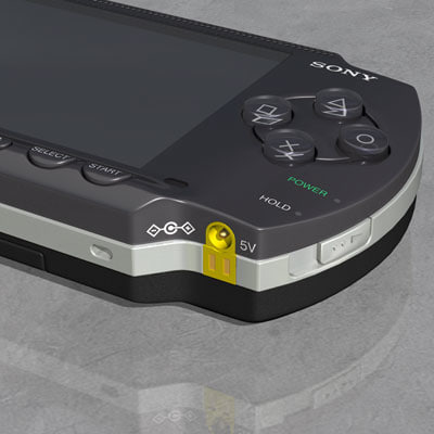 psp sony playstation 3d model