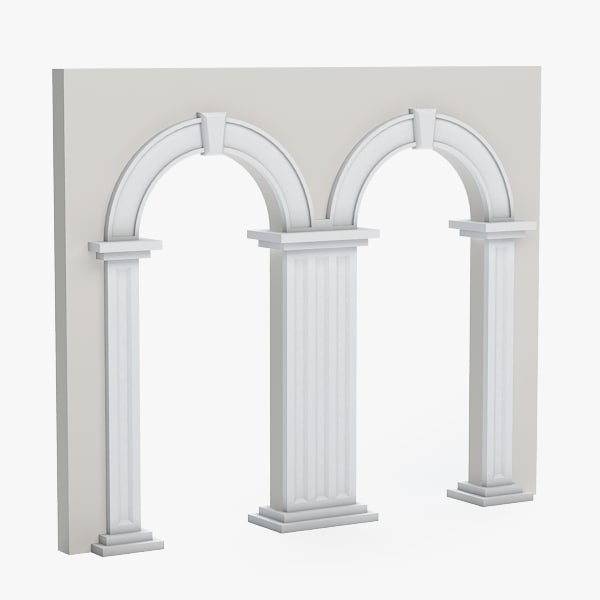 3d arch model