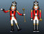 3d model nutcracker character