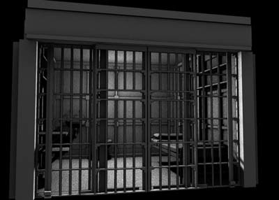 jail cell 3d model