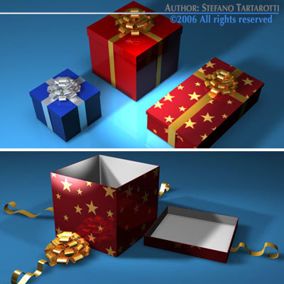 gift box 3d model