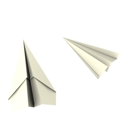 Paper Airplane 3D Models for Download | TurboSquid
