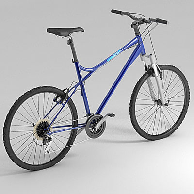dutch bicycle 3d model