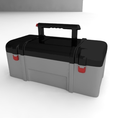 toolbox tool box 3d model