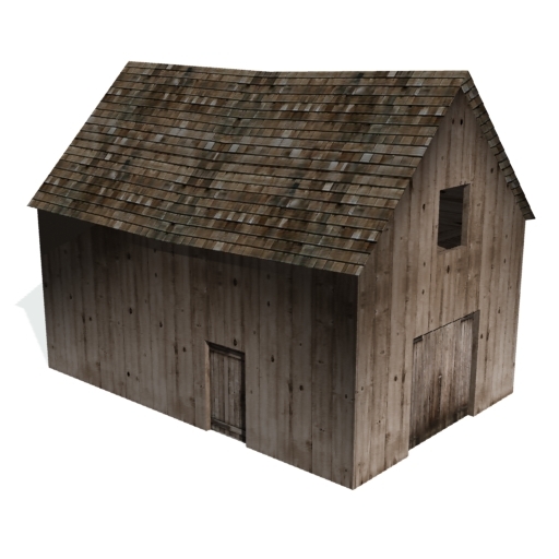 3d model historical barns buildings farms