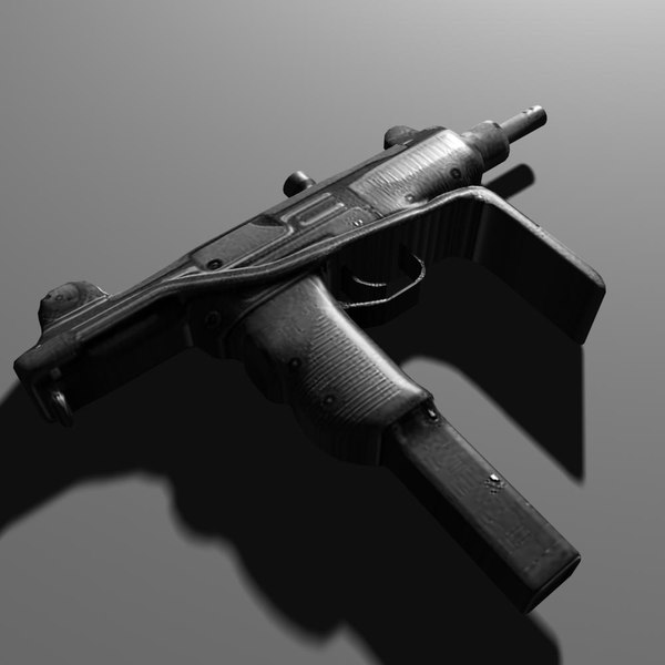 modelo 3d mini uzi - TurboSquid 333328