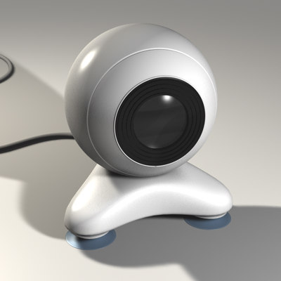 web cam 3d model
