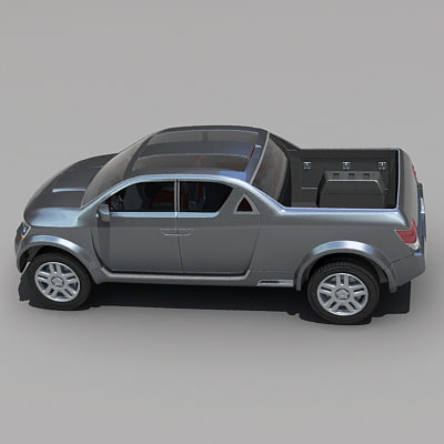 3d model dodge rampage concept