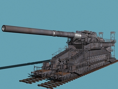 dora german wwii 3d model