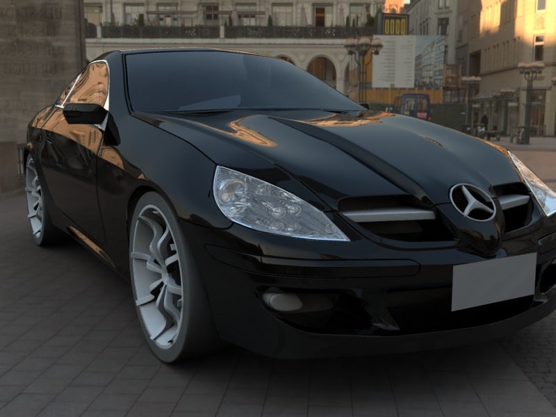 3ds max car