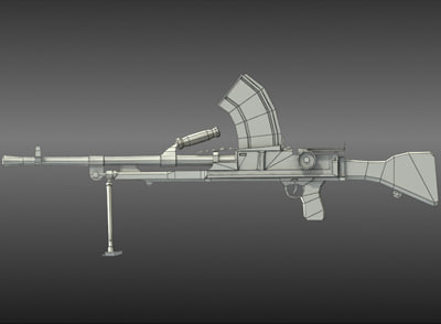 bren lmg 3d model