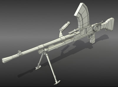 bren lmg 3d model