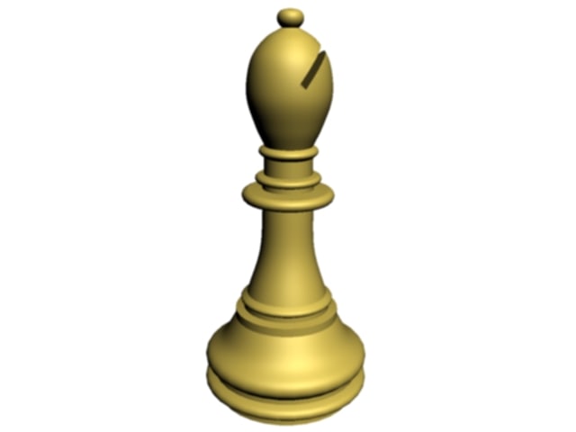 3d 3ds chess bishop