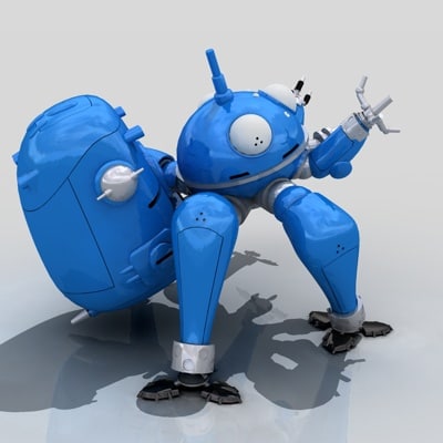 tachikoma 3d model